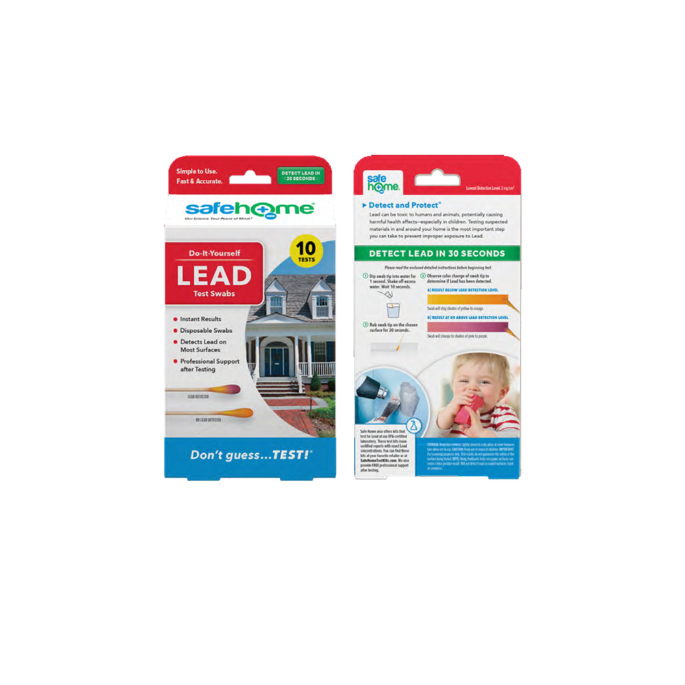 Safe Home® Lead Swab Test Kit – Evident