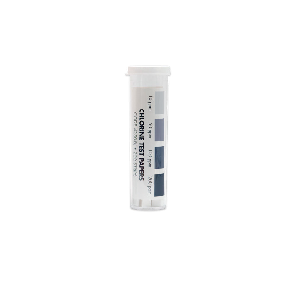 Total Chlorine Test Papers, 200/bottle – Evident