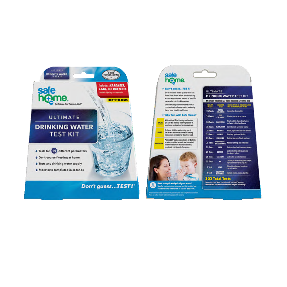 Safe Home® ULTIMATE Water Quality Test Kit – Evident