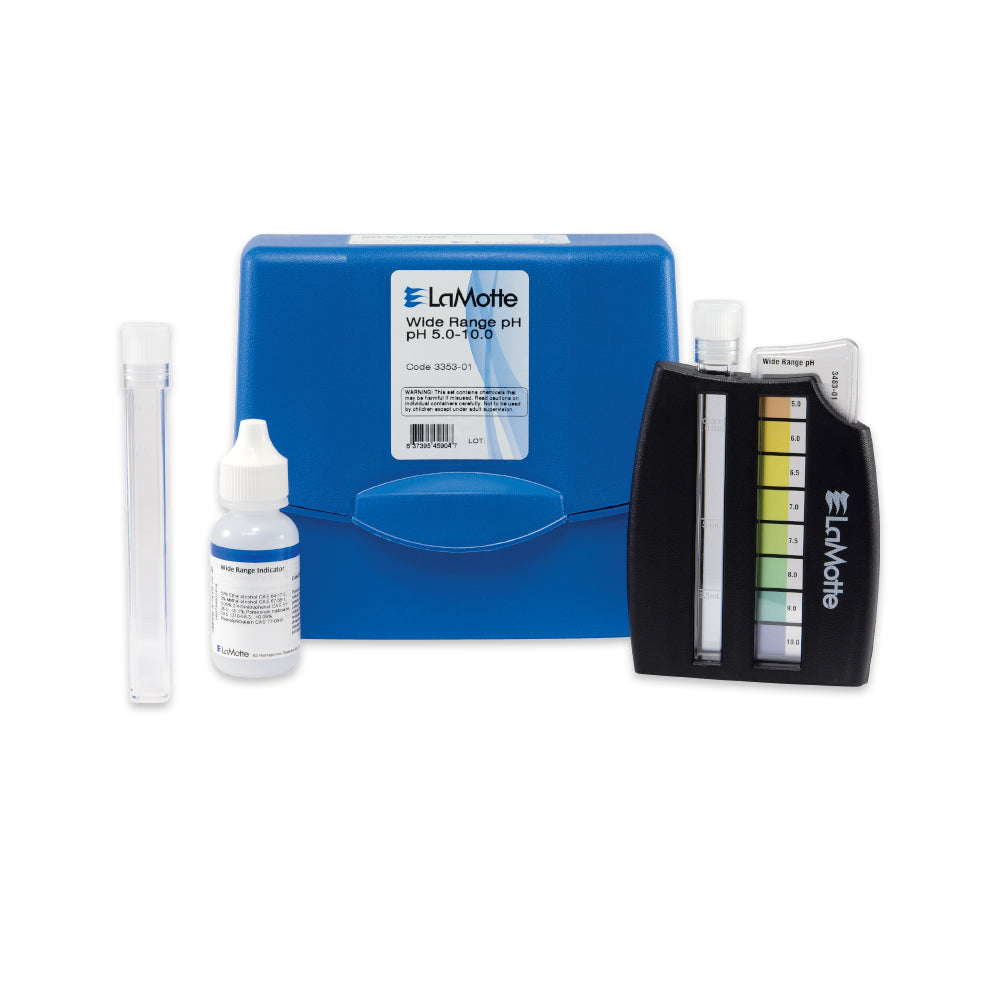 Wide Range pH Test Kit, pH 5.0 - 10.0 (DG) – Evident
