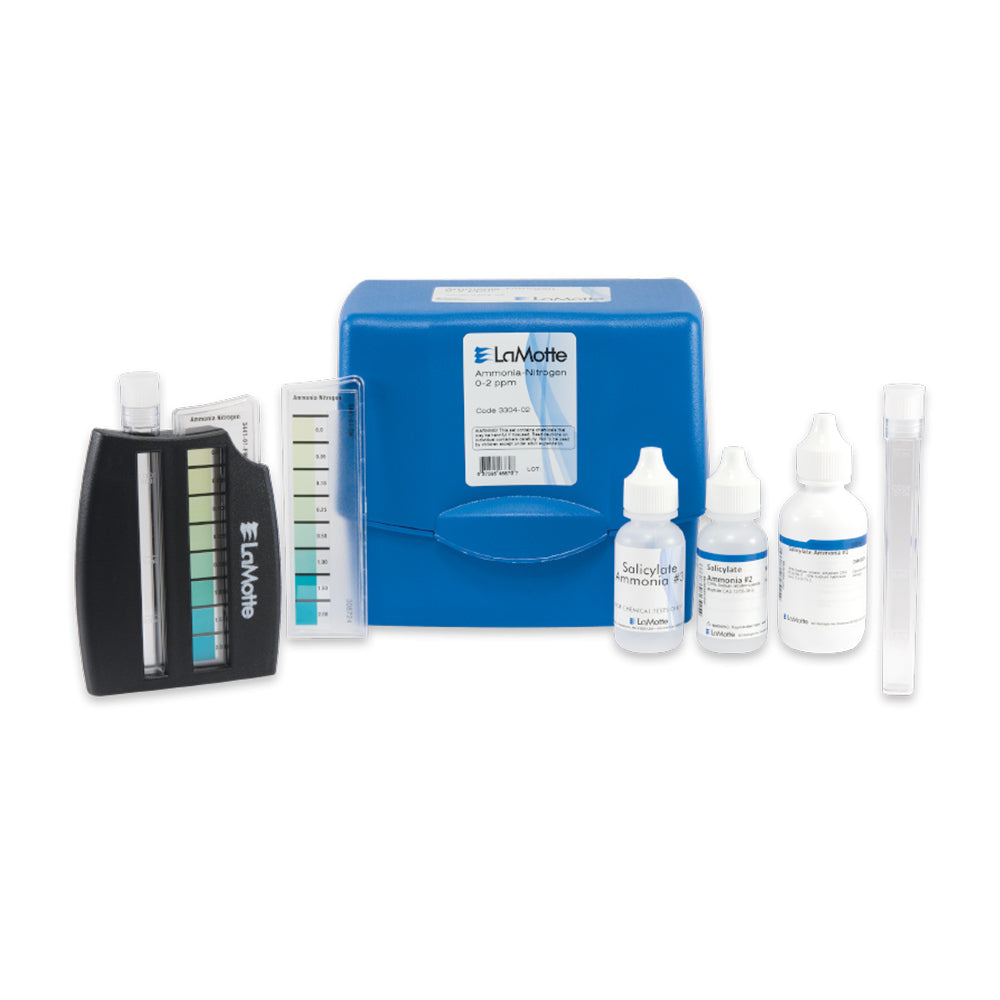 Ammonia-Nitrogen Kit, 0-2.0 ppm, Salicylate Method (DG) – Evident
